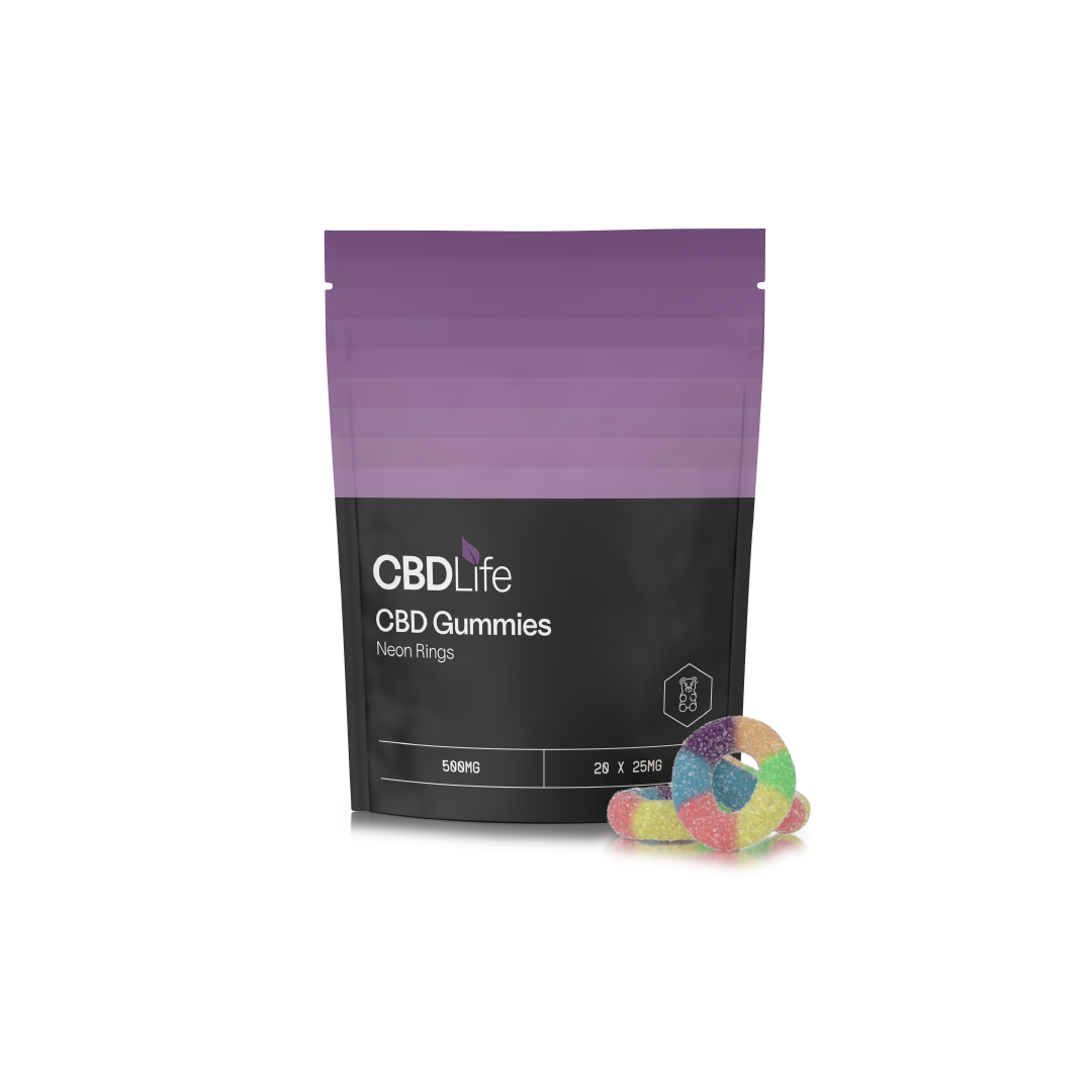 CBDLife- Neon Rings 20 x 25mg – 500mg | CBD Shopy